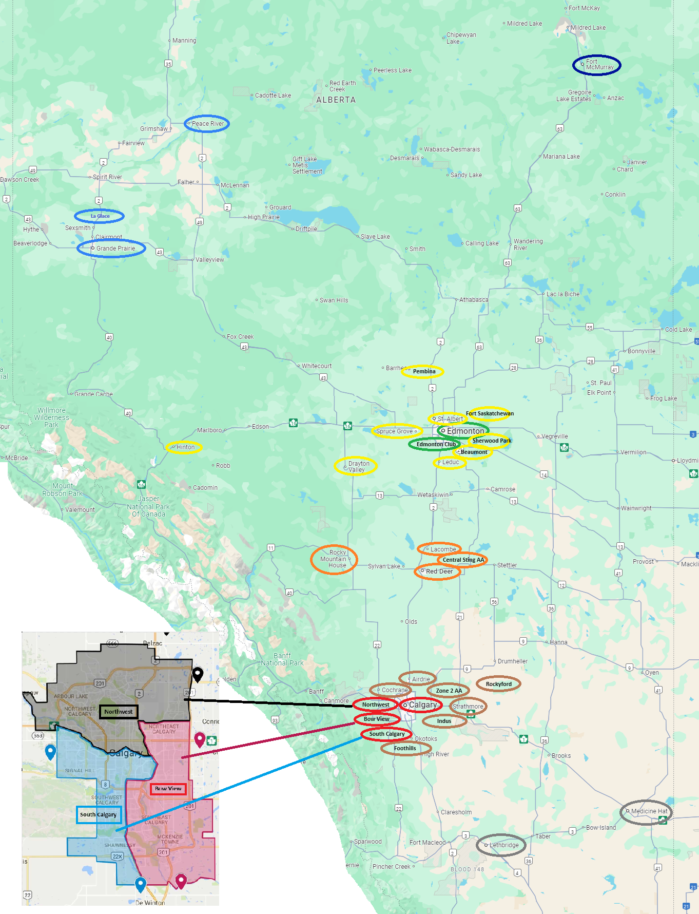 Ringette Alberta : Website by RAMP InterActive